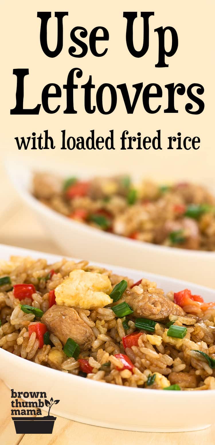 Make Fried Rice & Use Up Leftovers - Brown Thumb Mama®