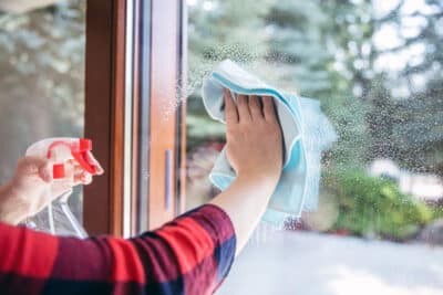 The Best Homemade Glass Cleaner - Brown Thumb Mama®