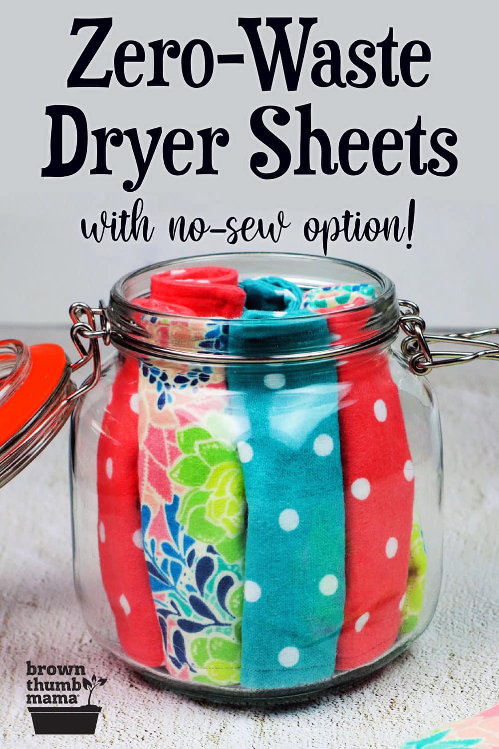 DIY Homemade Dryer Sheets - Brown Thumb Mama®
